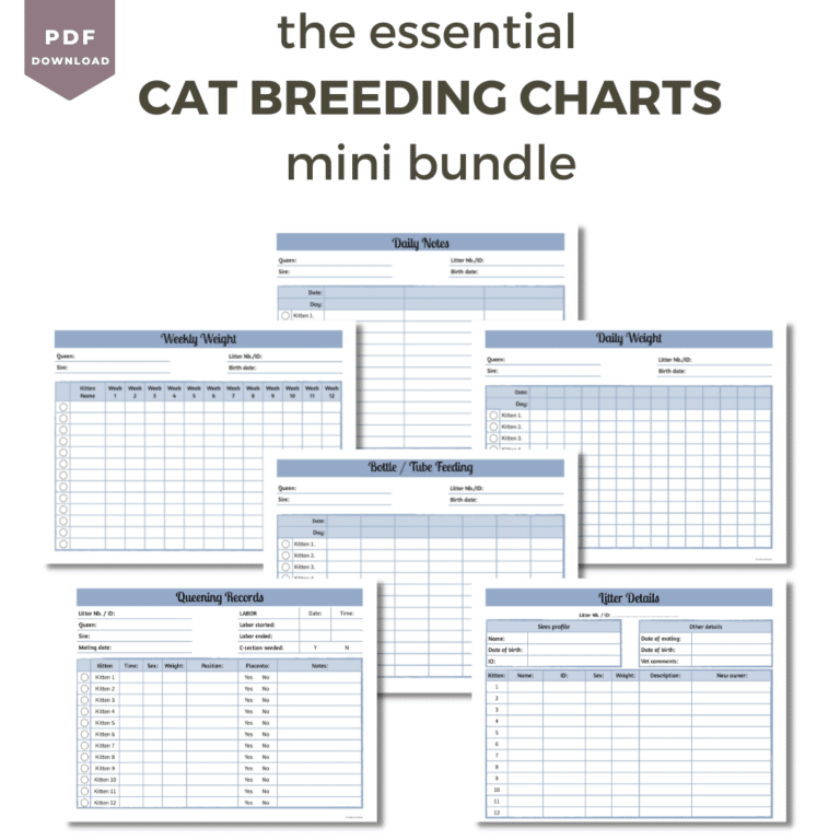 Breeder charts and whelping records - vetcarenews