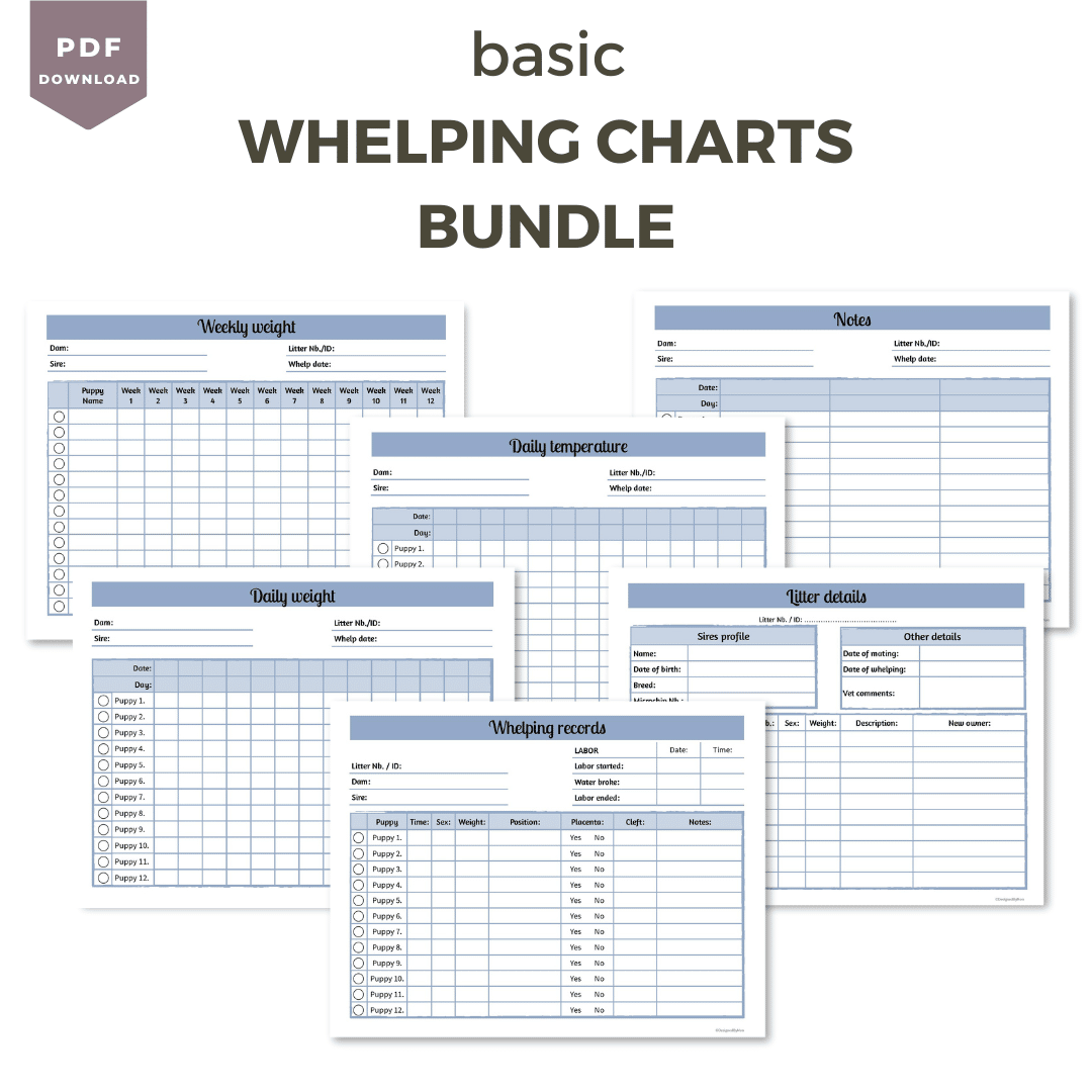 Breeder charts and whelping records - vetcarenews